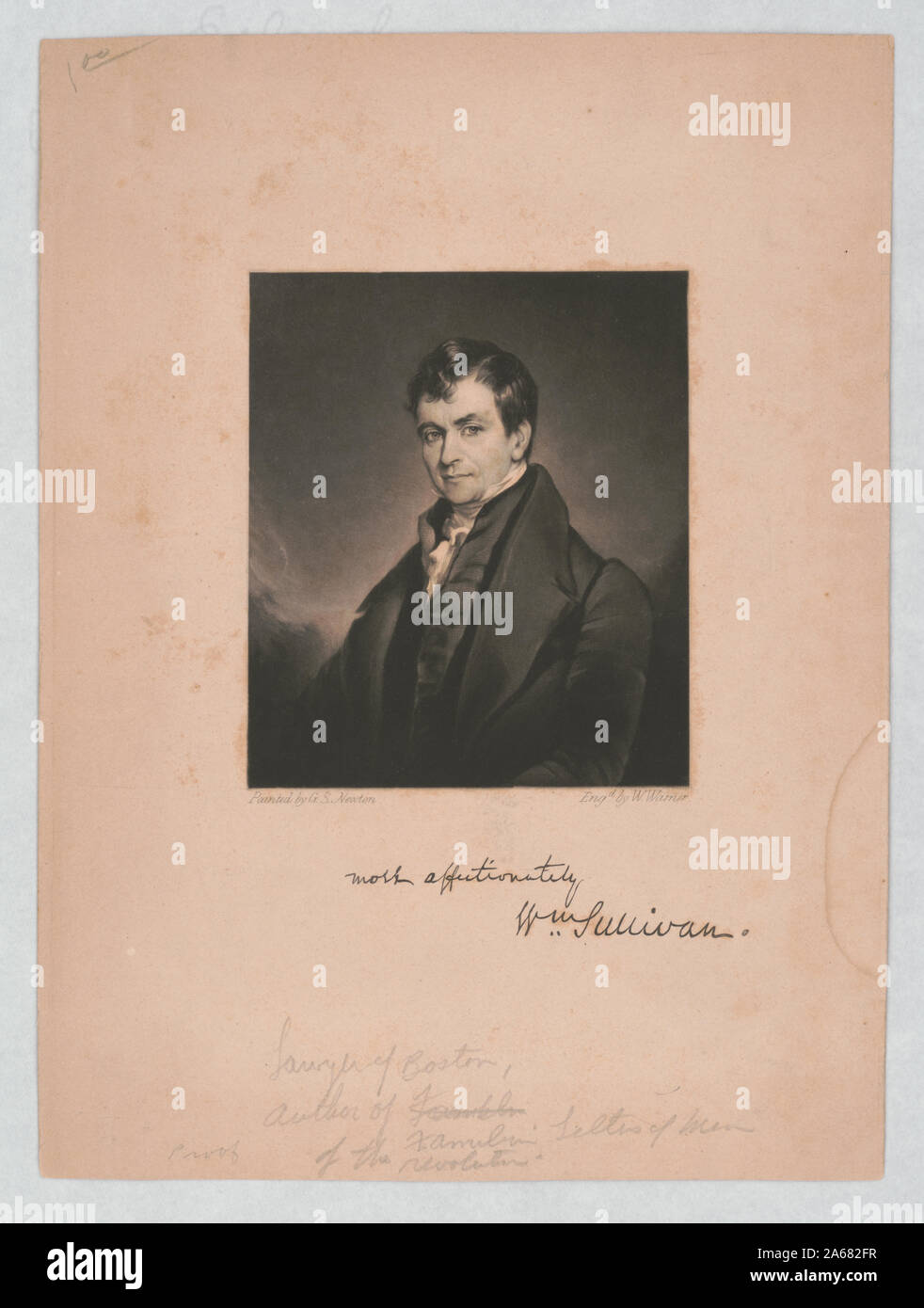 William Sullivan, half-length portrait, facing slightly left] / painted ...