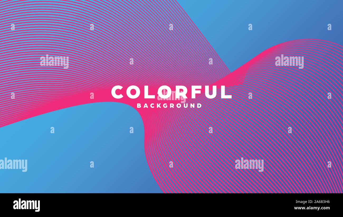 Modern minimal colorful abstract background, lines and geometric shapes ...