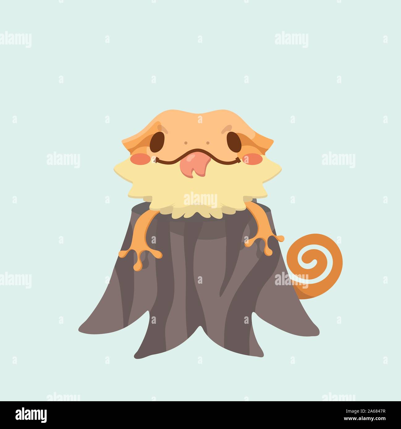 Australian map frill necked lizard vector Stock Vector Image & Art - Alamy