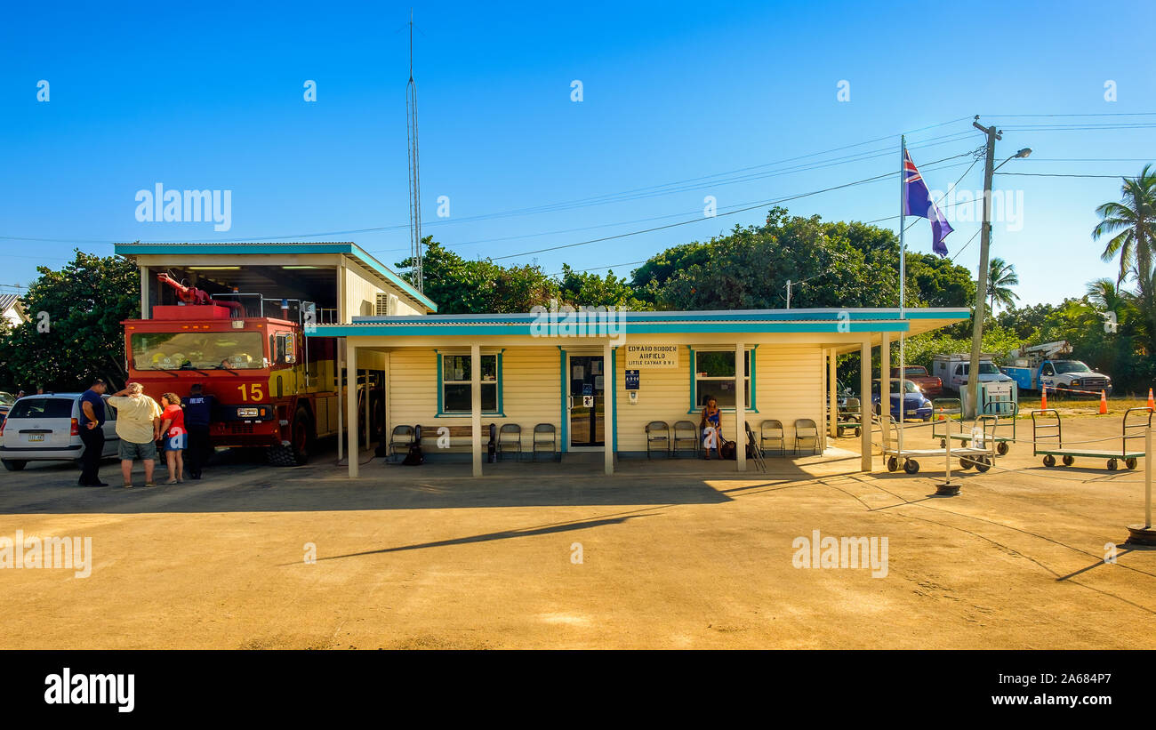 Little Cayman, Cayman Islands, Nov 2018, Edward Bodden Airfield with ...