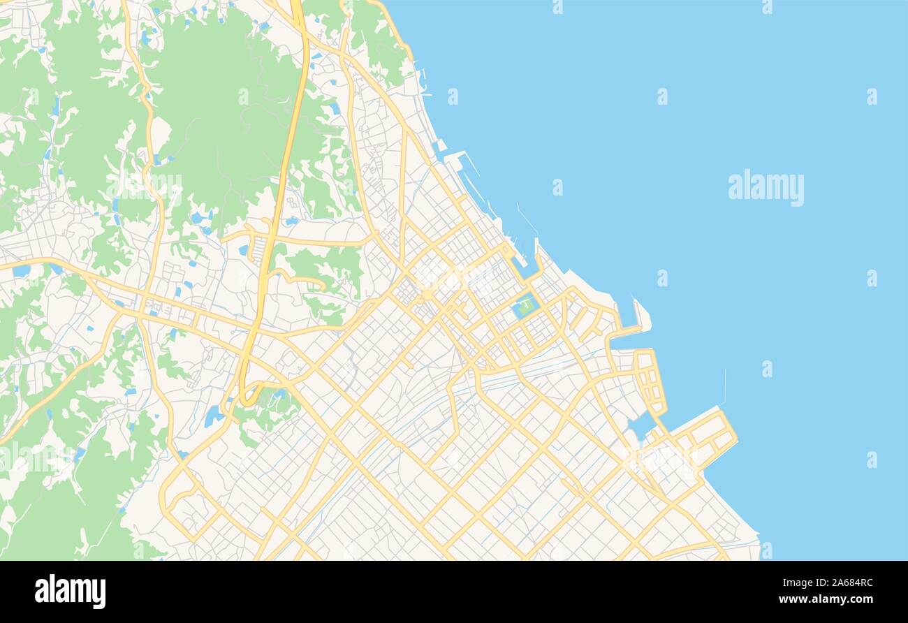 Map of ehime Stock Vector Images - Alamy