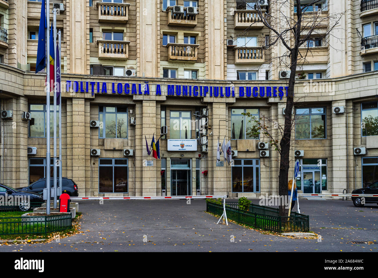 The Local Police Headquarters building in Bucharest, Romania, 2019 ...