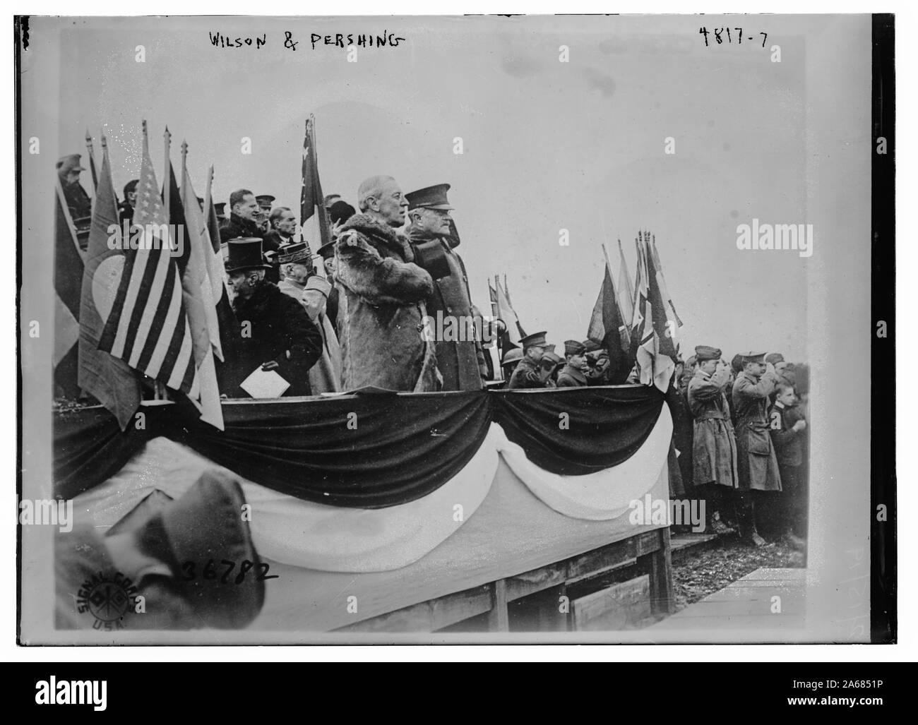 Wilson & Pershing Stock Photo - Alamy