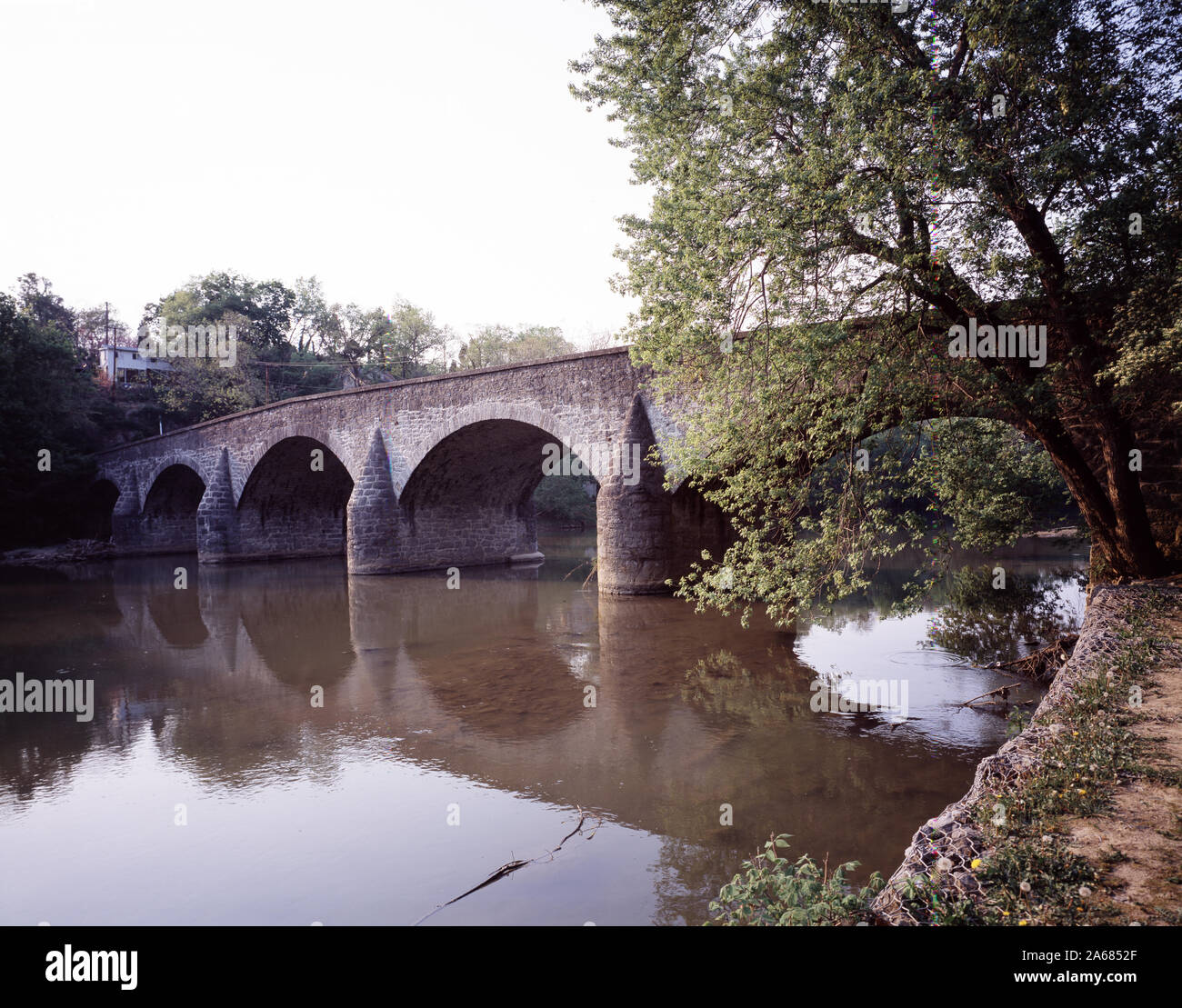 Wilson Bridge, completed in 1819 over Conococheague Creek, Wilson ...