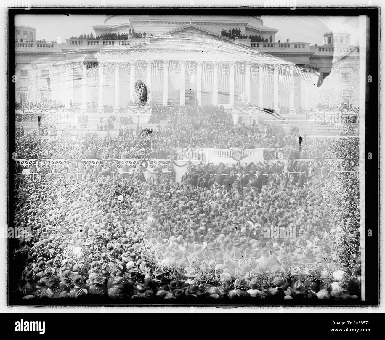 Wilson Inauguration, [Washington, D.C.], 1917 Stock Photo - Alamy