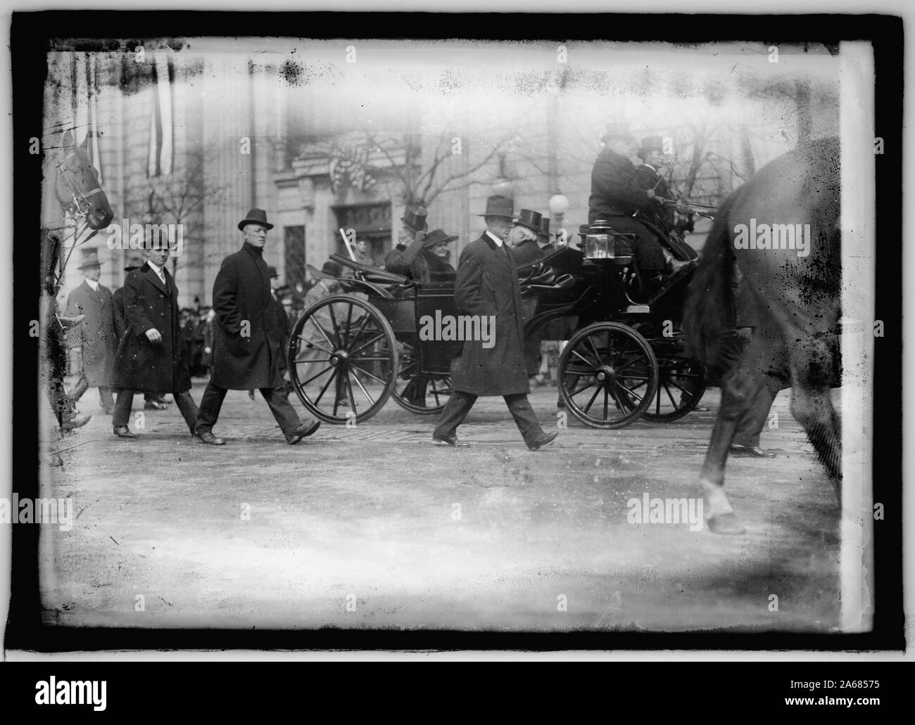 Wilson Inauguration, [Washington, D.C.], 1917 Stock Photo - Alamy