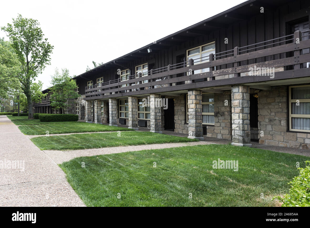 Wilson Lodge, a 271-room lodge in Wheeling, West Virginia's, Oglebay ...