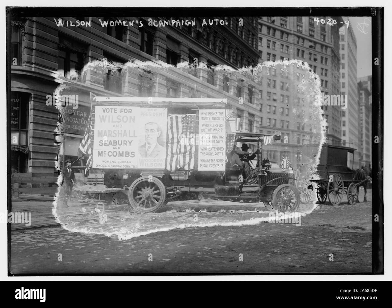 Wilson Women's Campaign Auto Stock Photo - Alamy