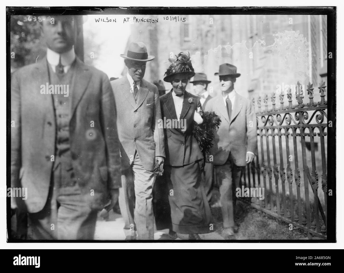 Wilson at Princeton, 10/15 Stock Photo - Alamy