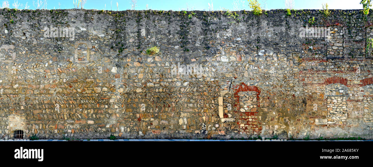 Medieval town wall Stock Photo - Alamy