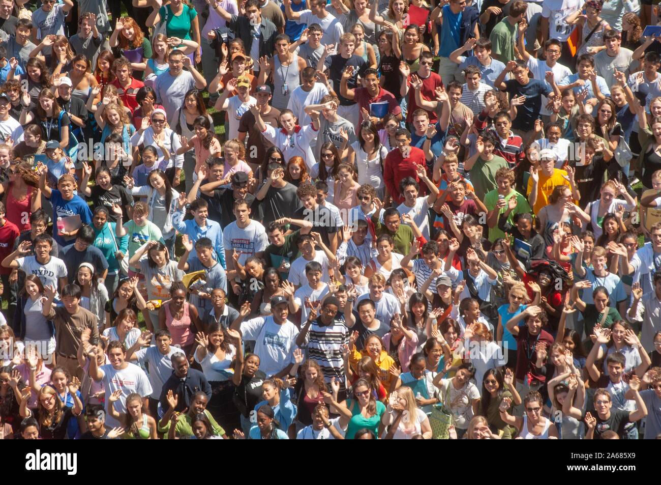 College orientation week event hi-res stock photography and images - Alamy