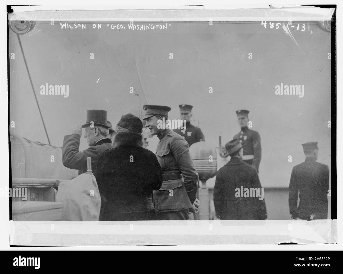 Wilson on GEO. WASHINGTON Stock Photo - Alamy