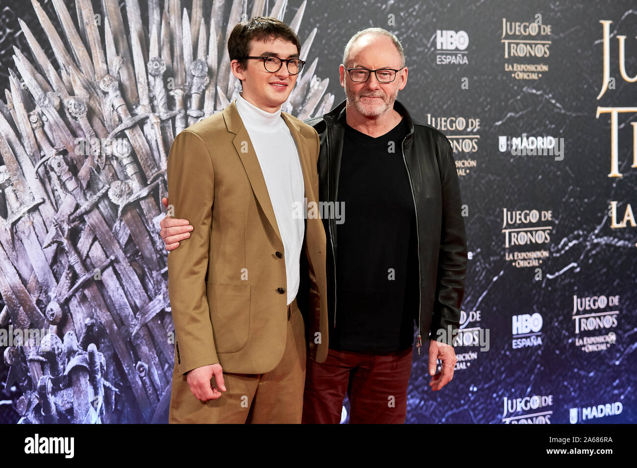 Isaac Hempstead-Wright and Liam Cunningham attend the Game of Thrones ...