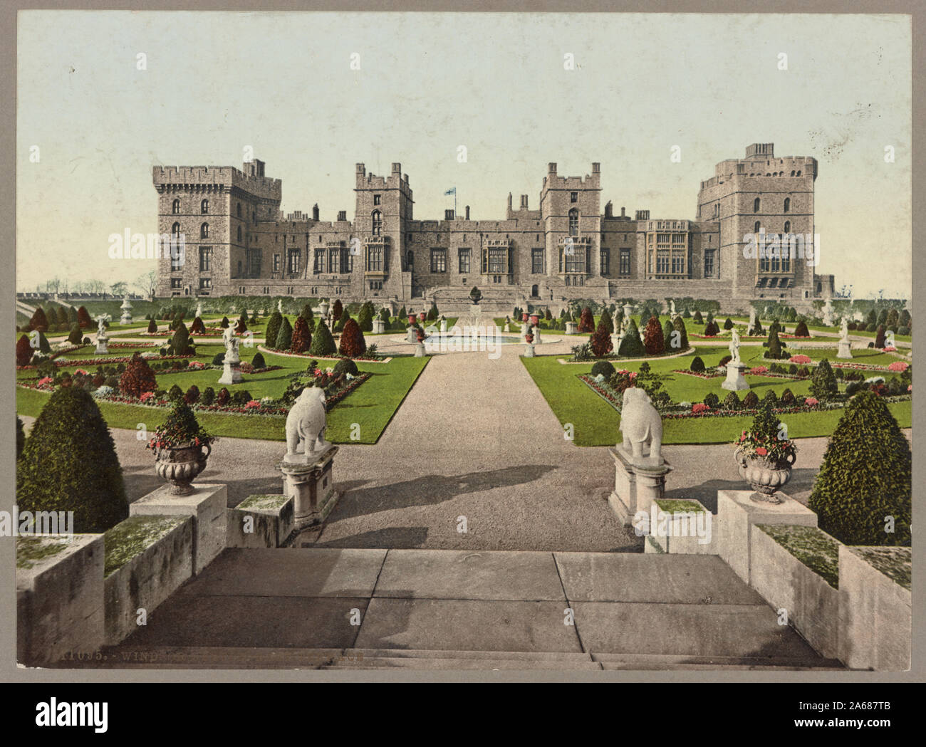 Windsor Castle. East Terrace Stock Photo - Alamy