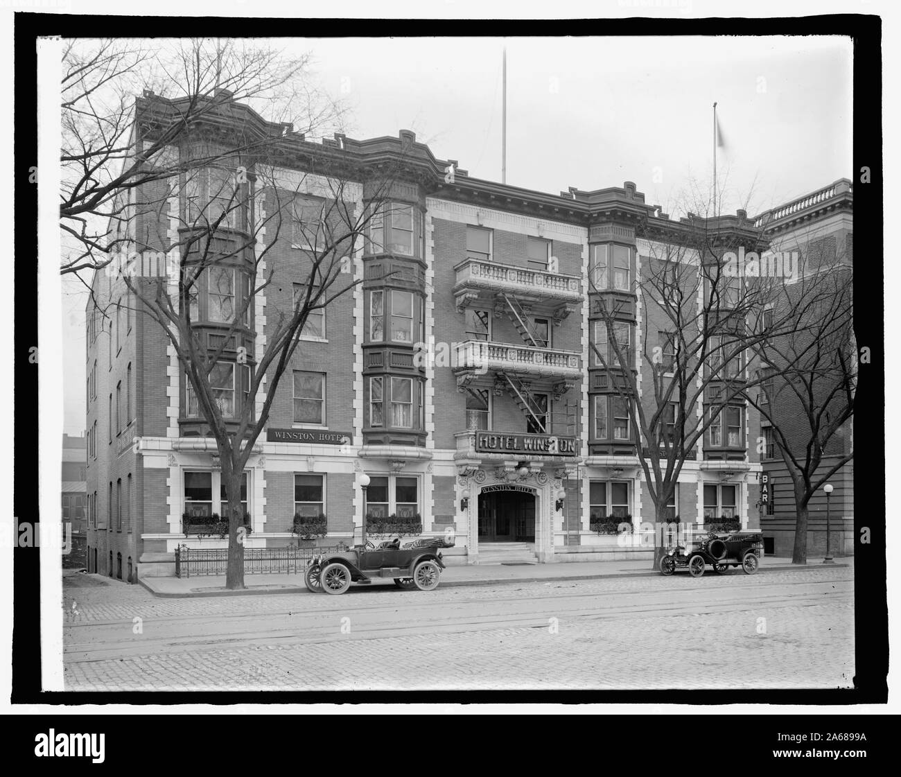 Winston Hotel car Stock Photo - Alamy