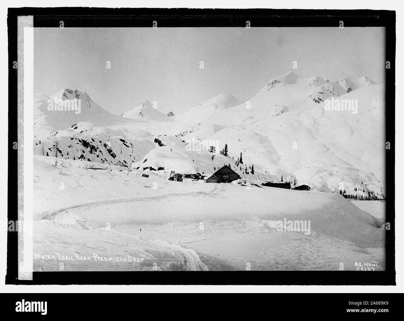 Alaska travel Black and White Stock Photos & Images - Alamy