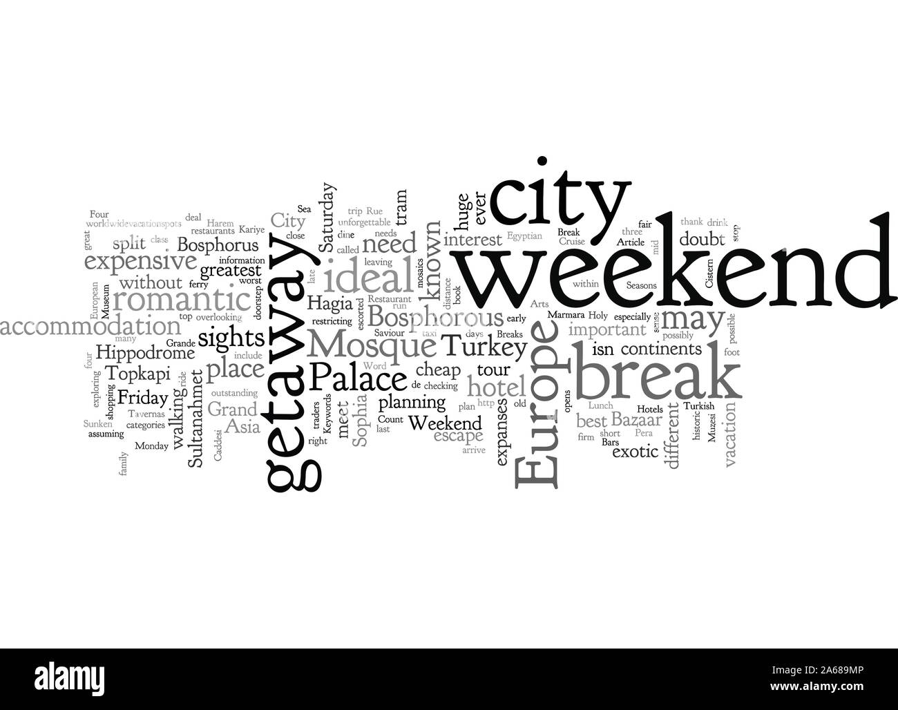 Where To Visit In Turkey Stock Vector Images - Alamy