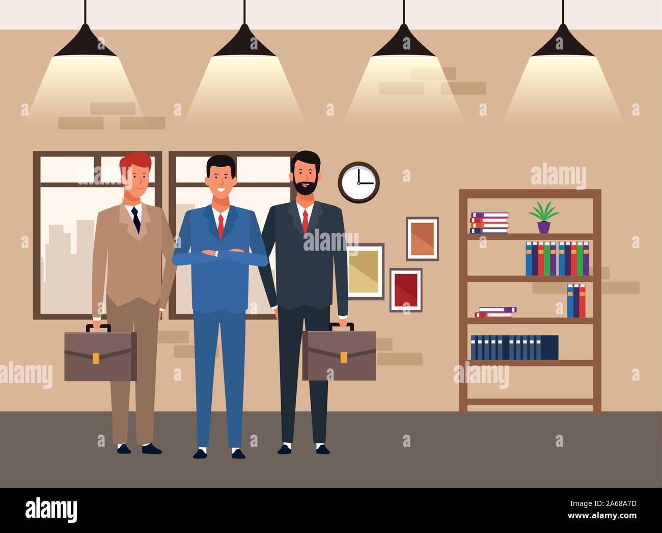 Marketing executives Stock Vector Images - Alamy