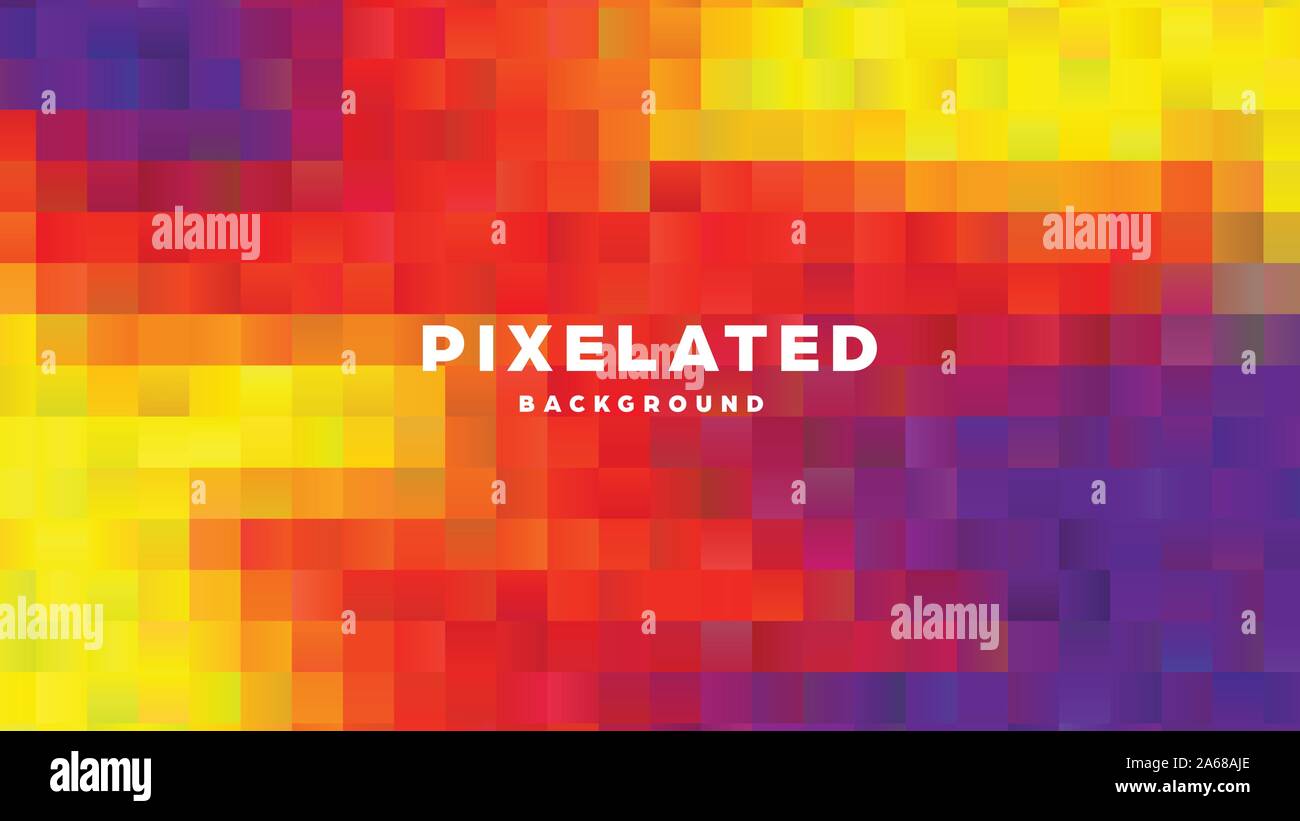 Polygonal abstract background with squares. Colorful gradient design ...