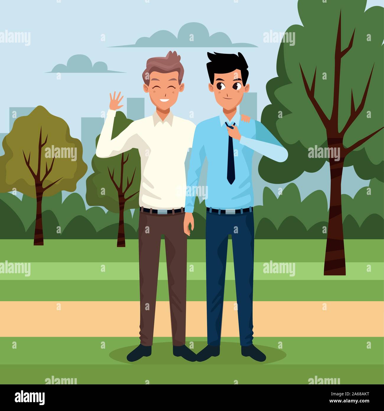 Relationships of trees Stock Vector Images - Alamy