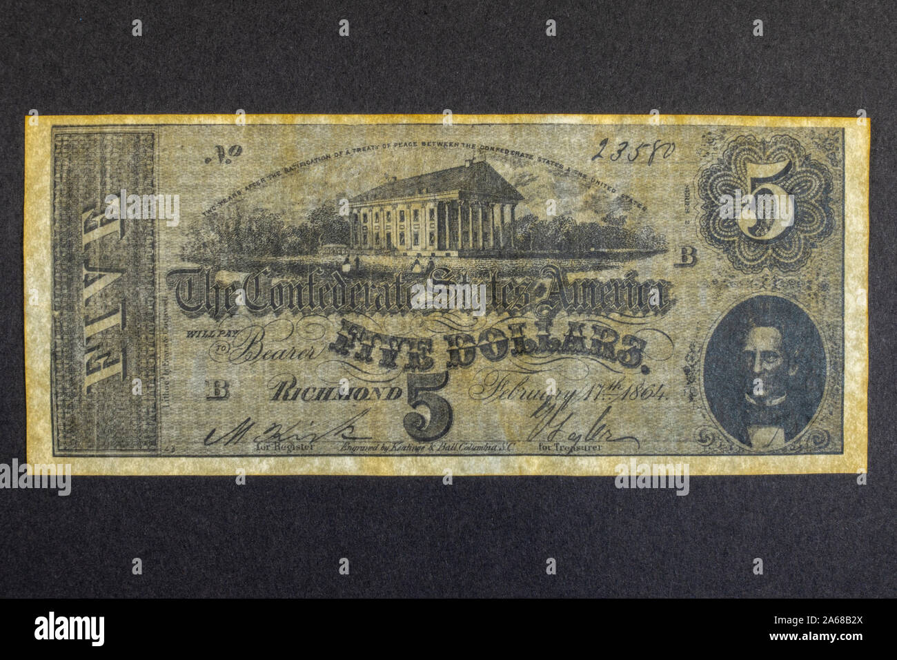 Confederate state dollar hi-res stock photography and images - Alamy