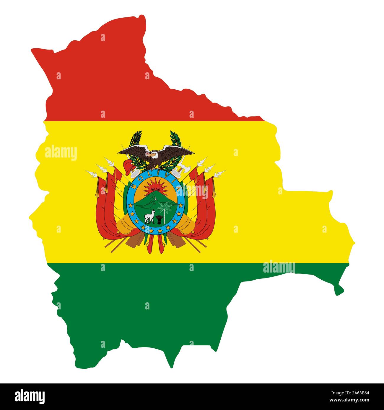 Bolivia Map Vector