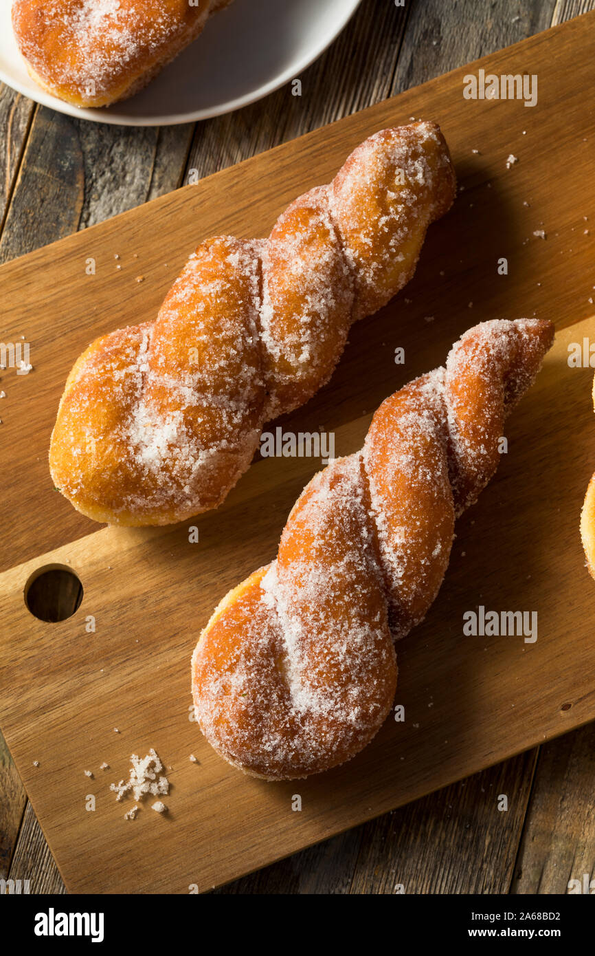 Homemade Cinnamon Twist Pastry Ready to Eat Stock Photo - Alamy