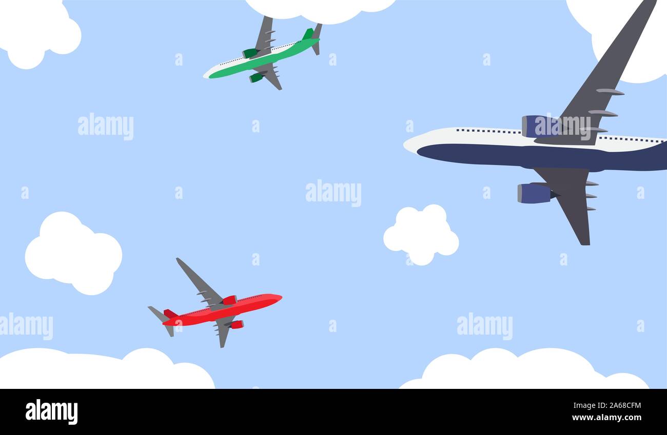 From bottom to the sky Stock Vector Images - Alamy