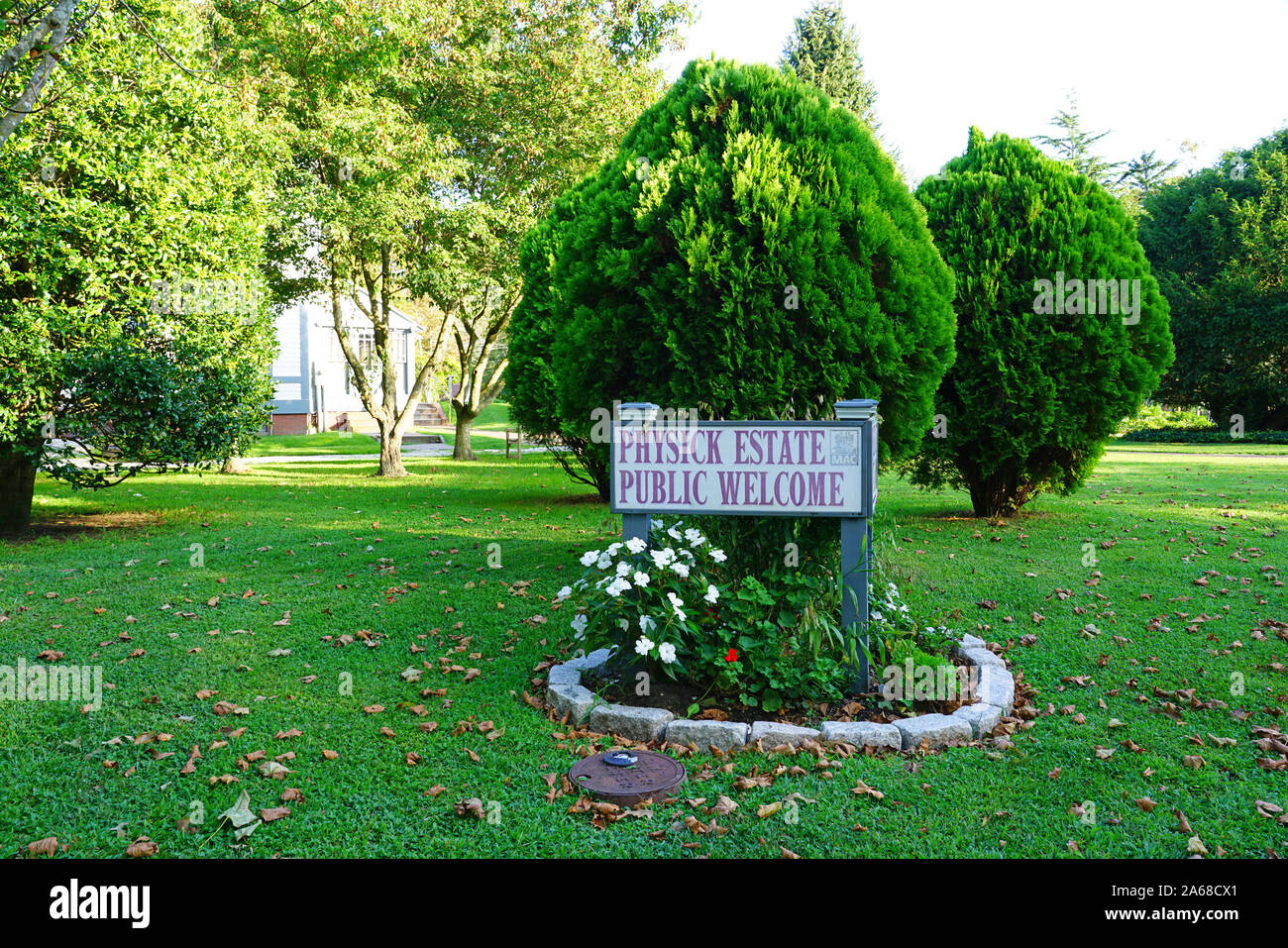 CAPE MAY, NJ -8 SEP 2019- View of the landmark 1879 Emlen Physick ...