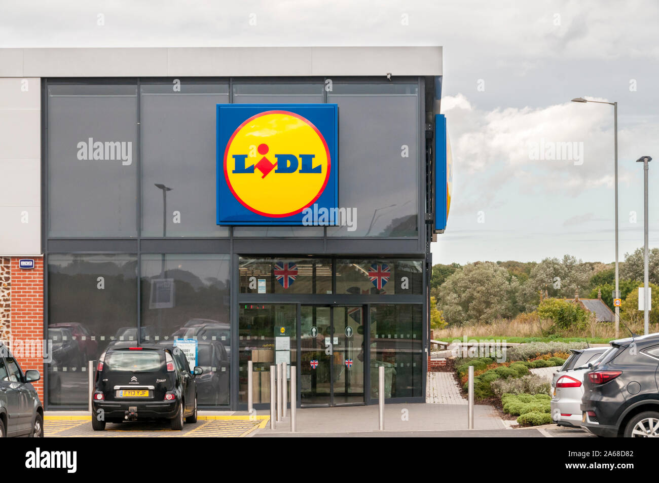 Lidl supermarket at Heacham in West Norfolk Stock Photo - Alamy