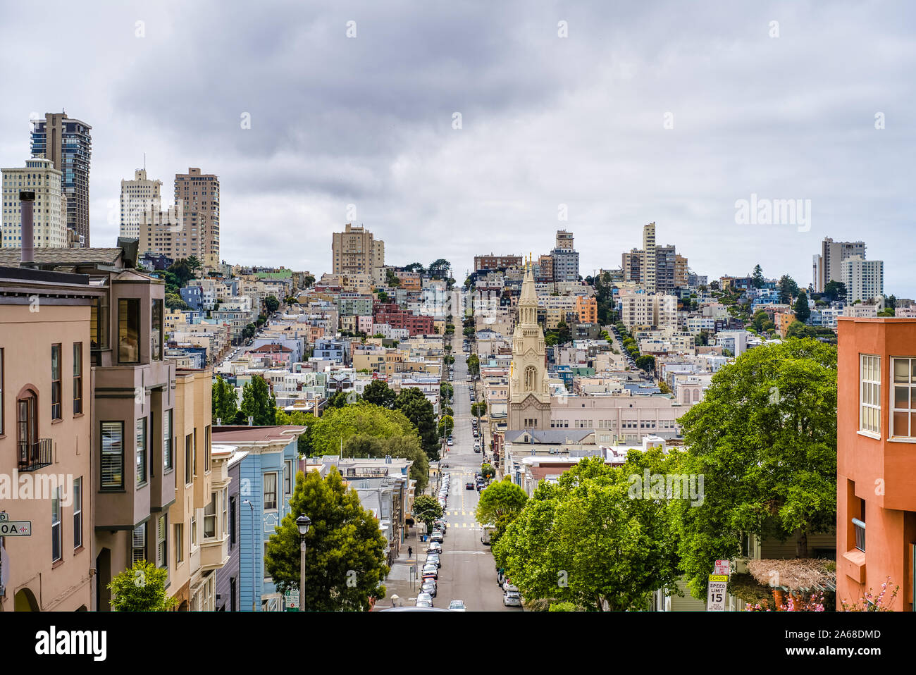Filbert street san francisco hi-res stock photography and images - Alamy