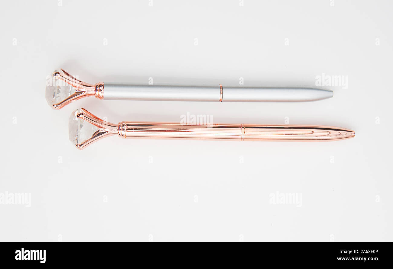 Fancy writing pens hi-res stock photography and images - Alamy