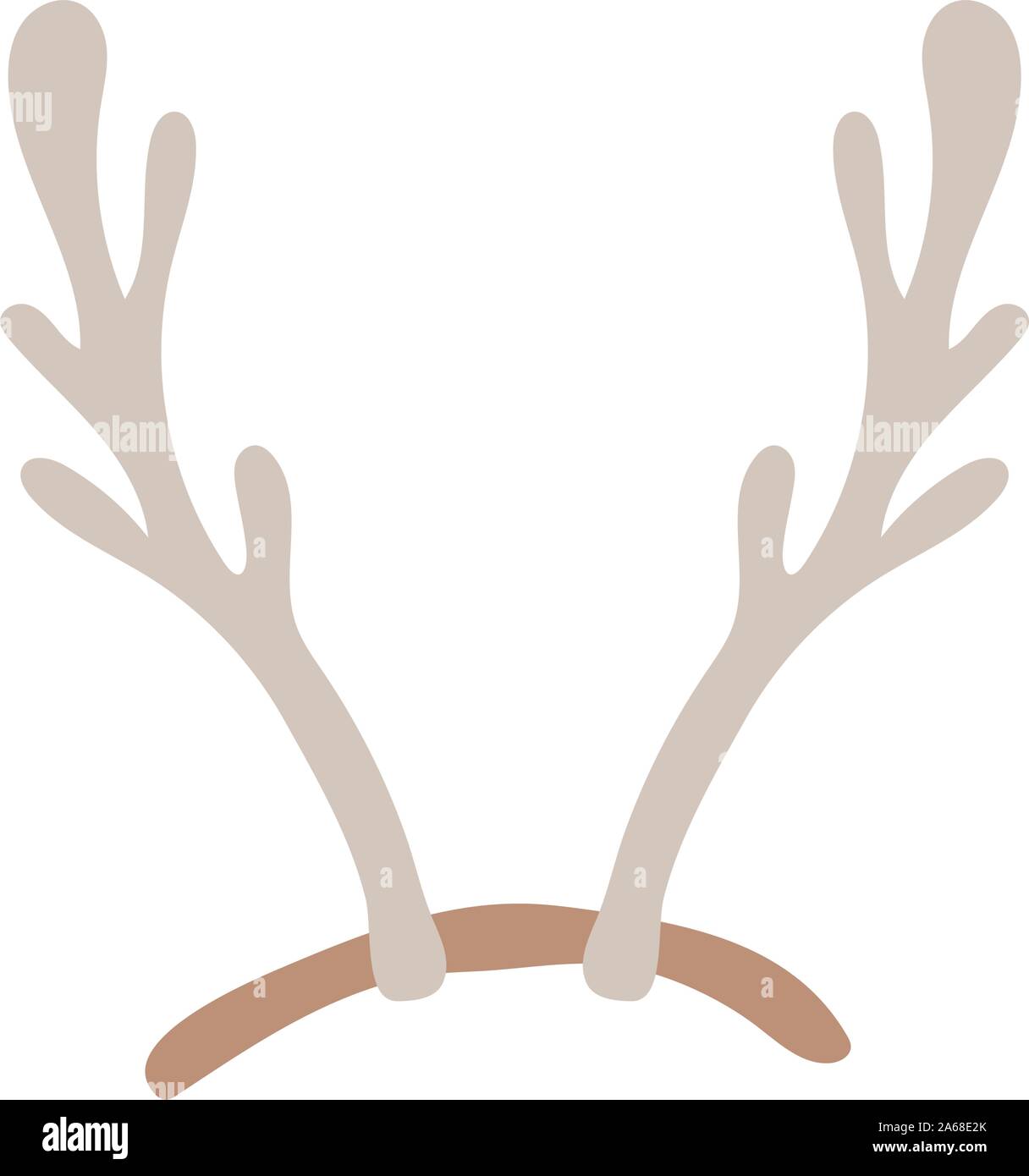 Christmas reindeer antlers headband Cut Out Stock Images & Pictures - Alamy