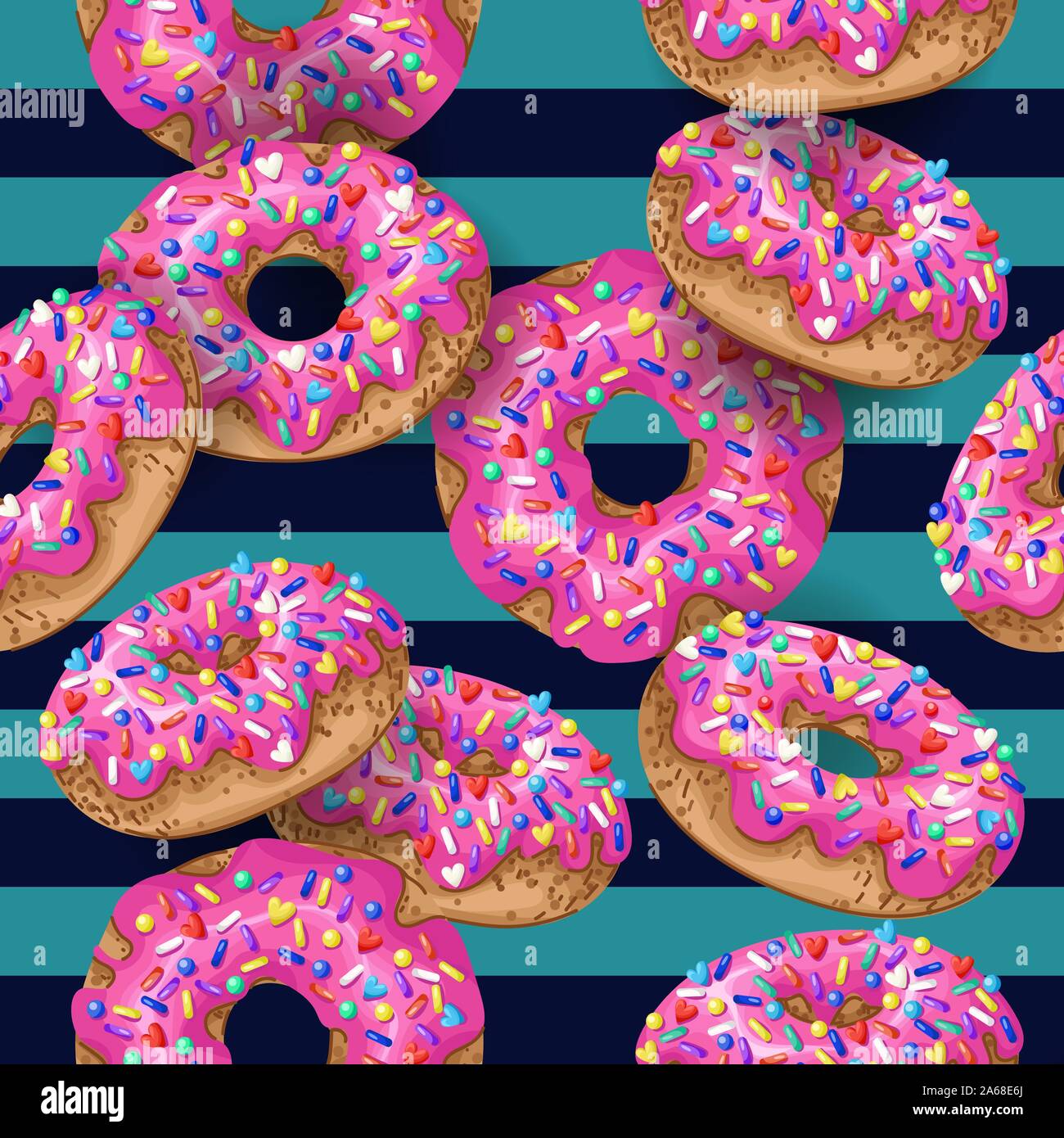 Colorful sprinkles sugar background Stock Vector Images - Alamy