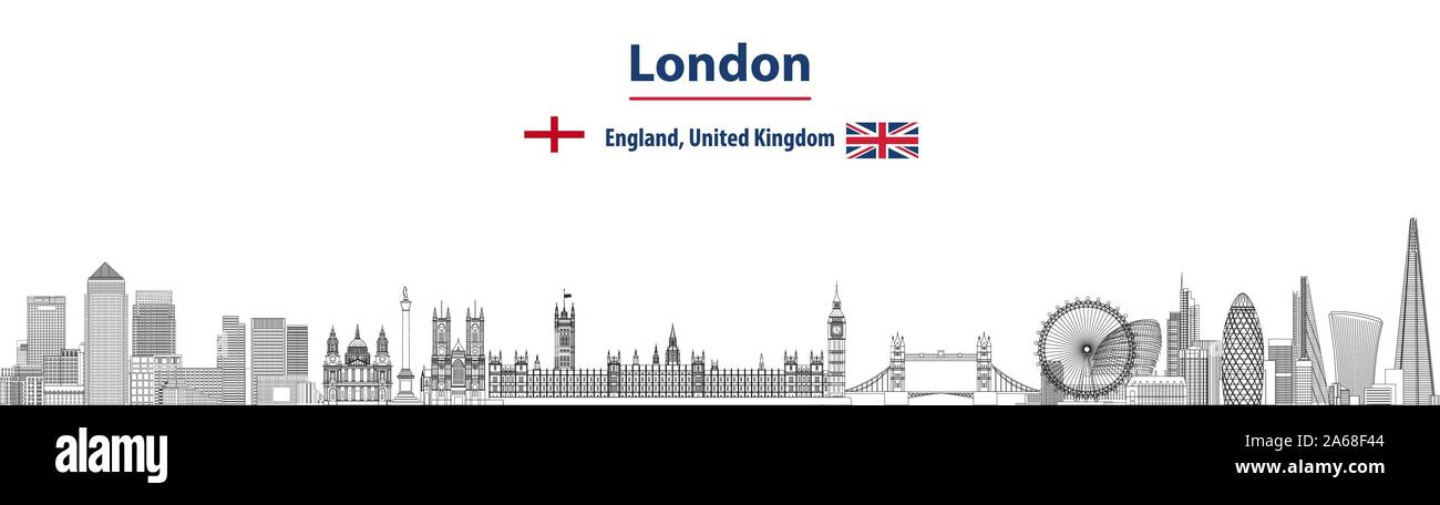 London abstract street view Stock Vector Images - Alamy