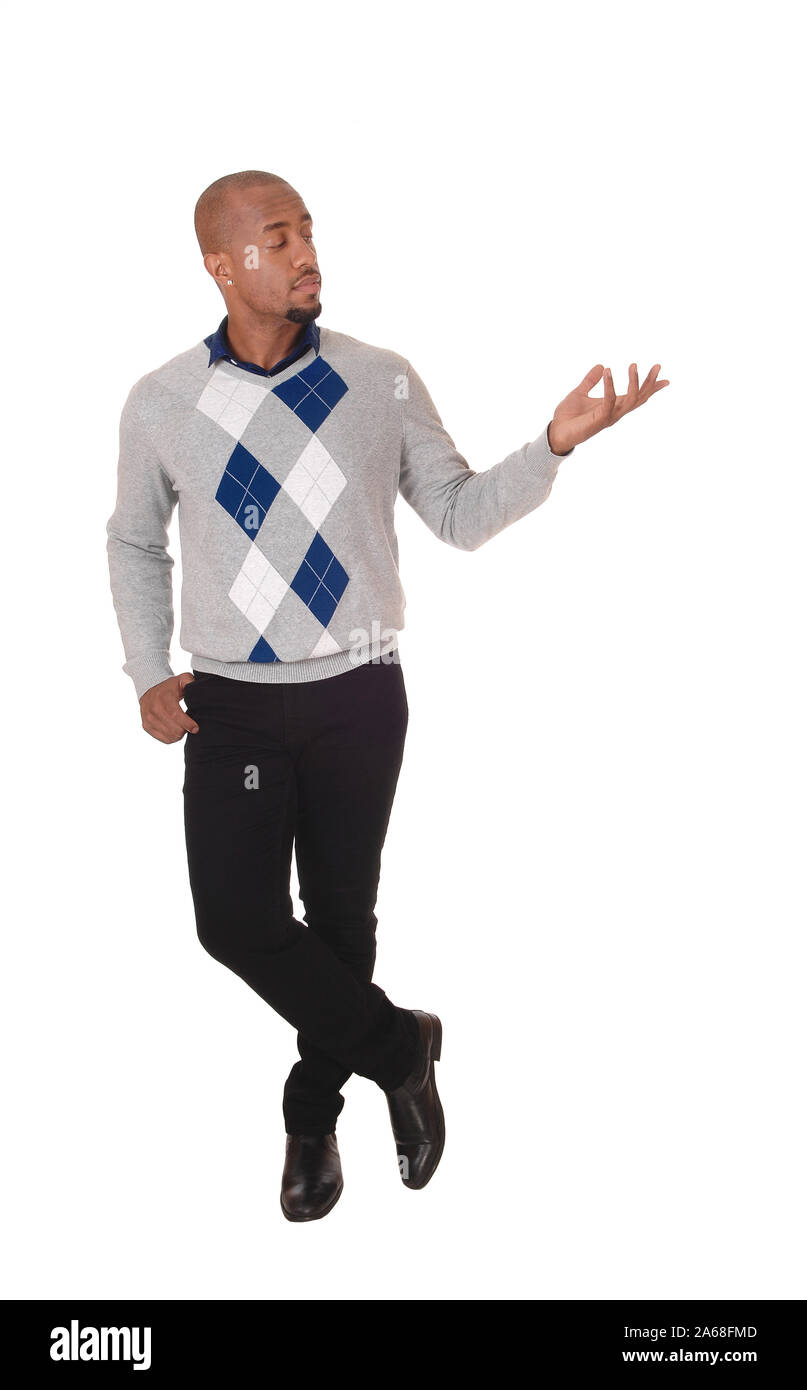 African Man Standing