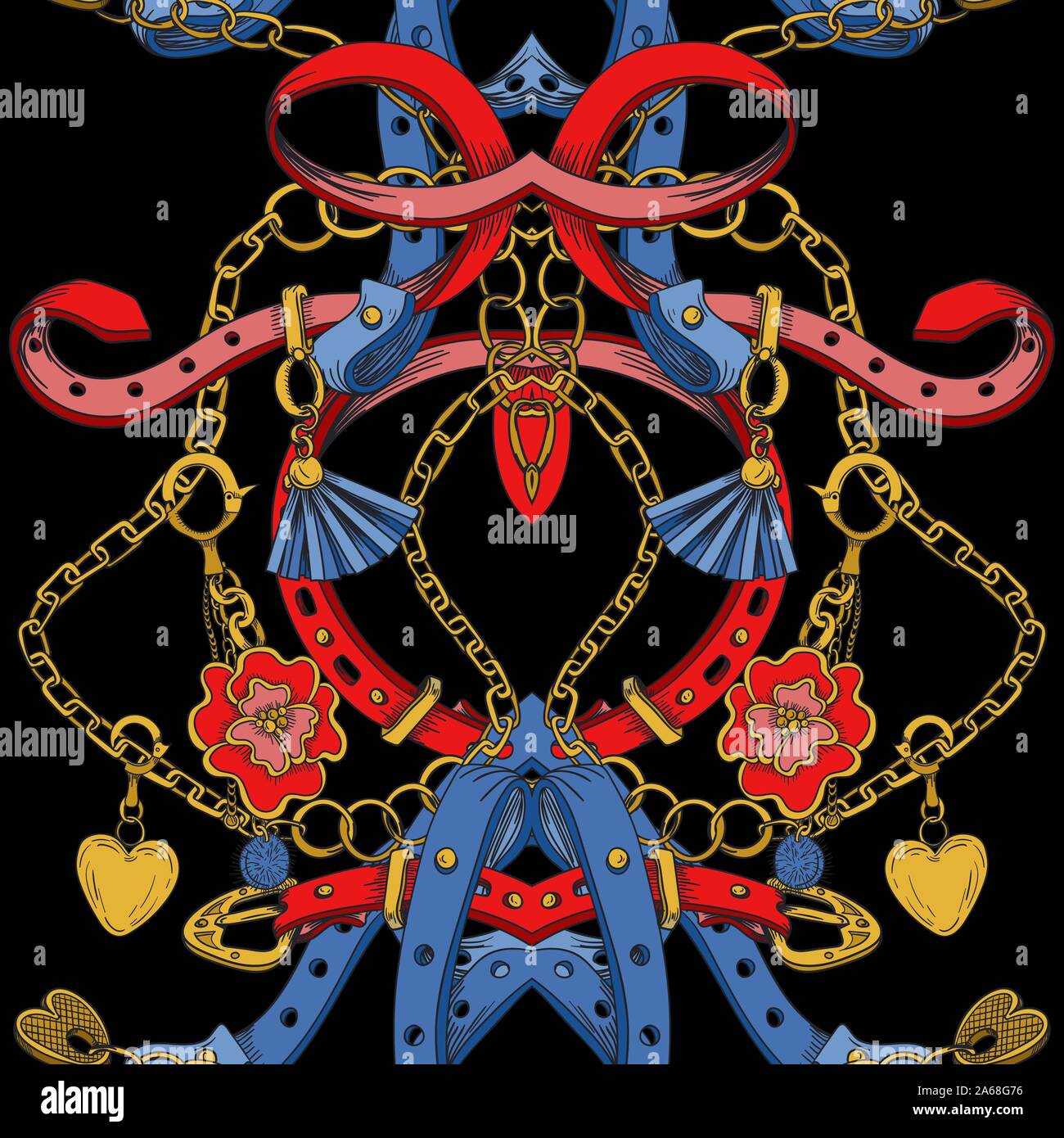 Gold chain link belt hi-res stock photography and images - Alamy