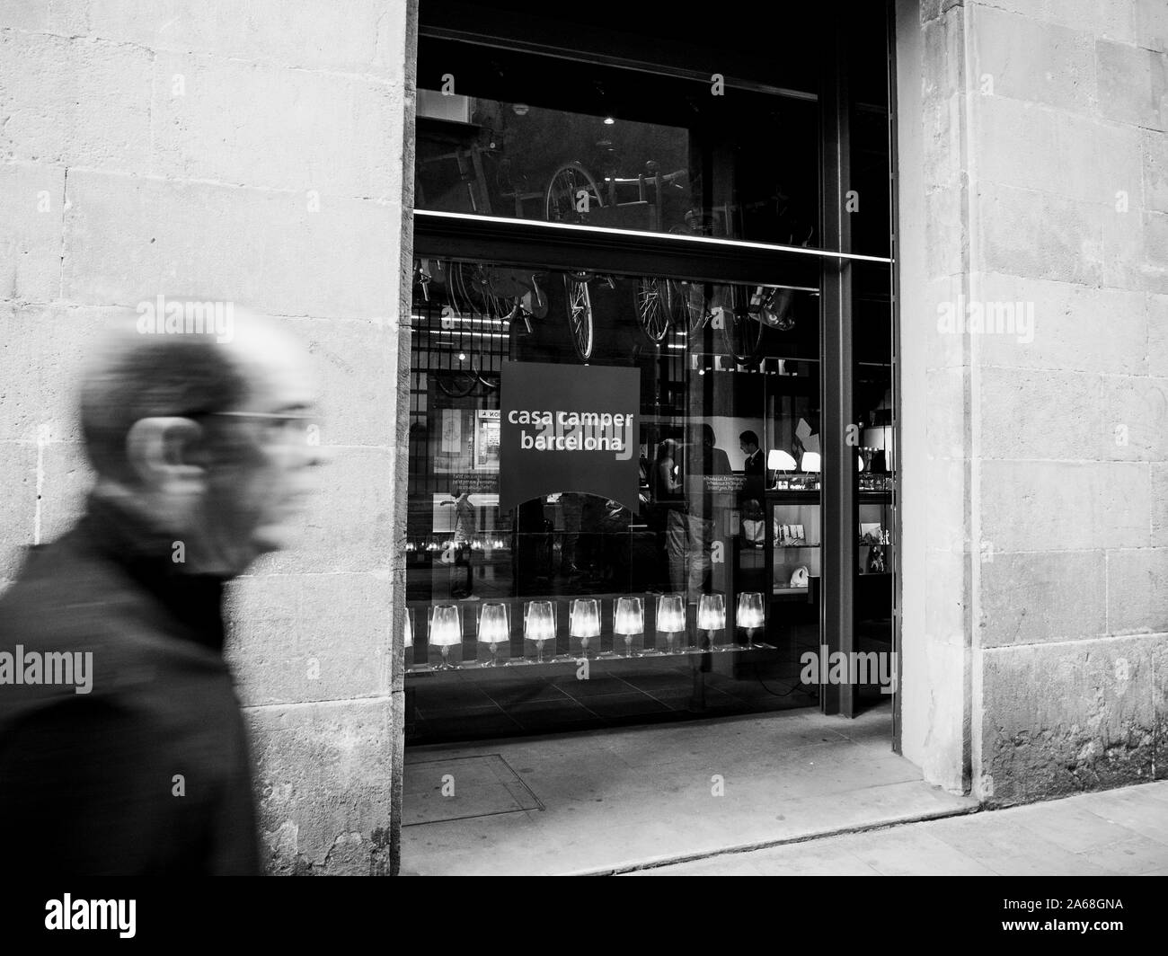 Spain restaurant sign Black and White Stock Photos & Images - Alamy