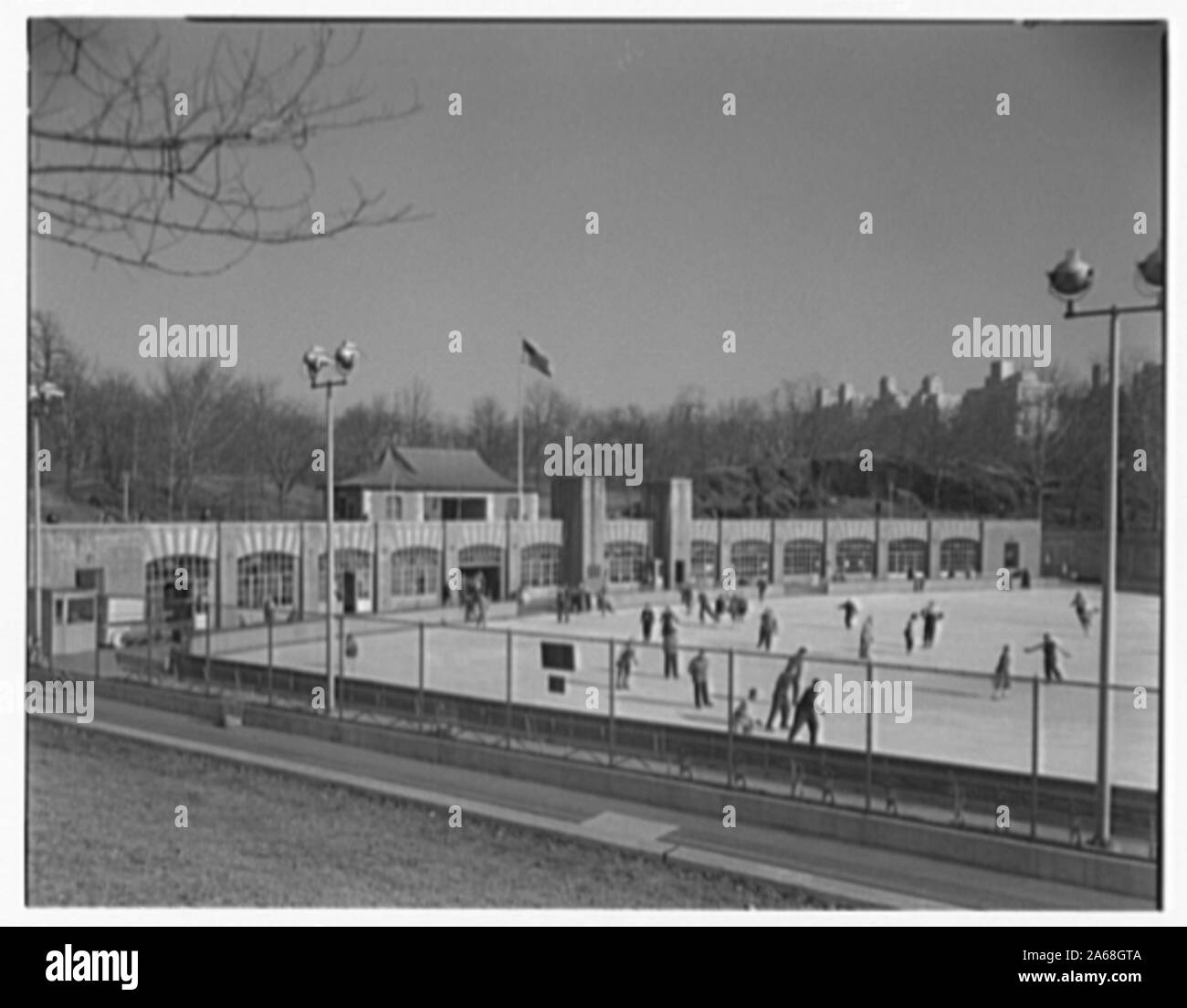 Wollman Skating Rink, Central Park Stock Photo - Alamy