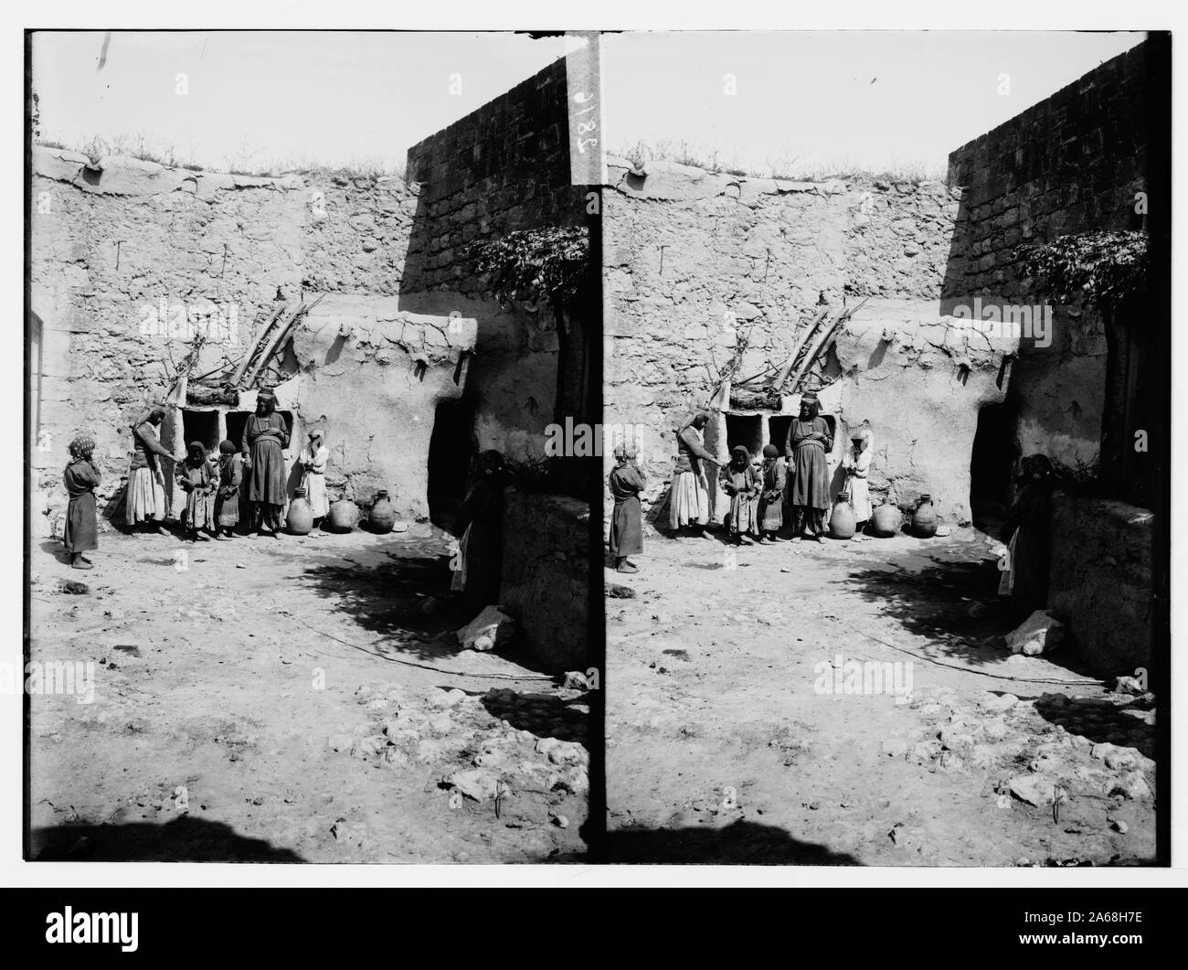 Children playing in residential Black and White Stock Photos & Images ...