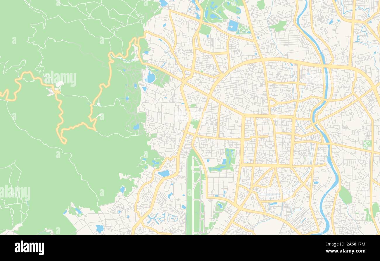 Map Of Chiang Mai