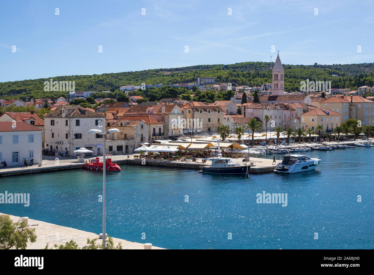 Supetar, Brac, Croatia, Europe. Photo V.D Stock Photo - Alamy