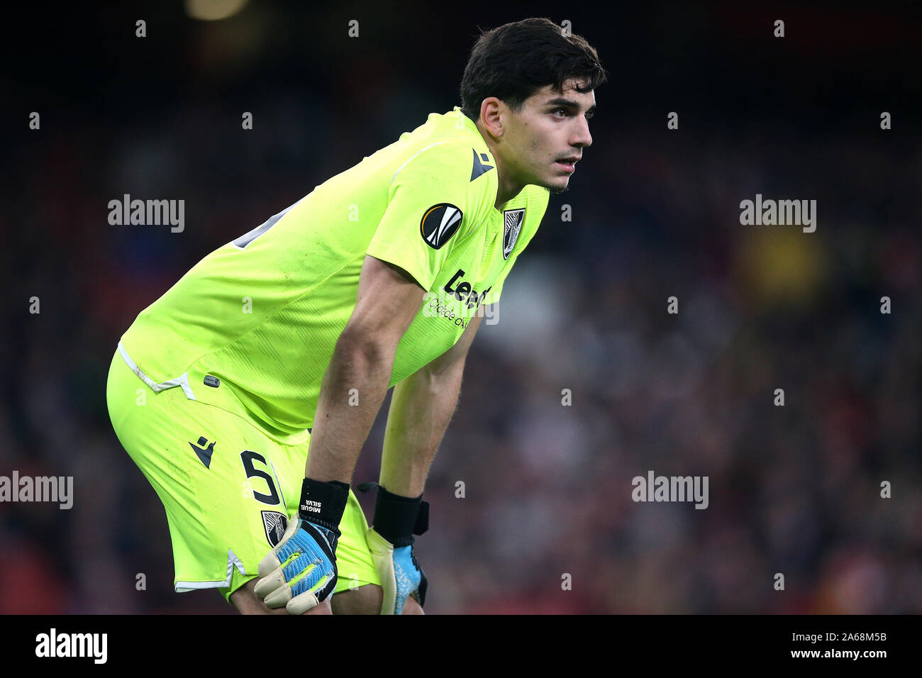 Vitoria SC goalkeeper Miguel Silva during the UEFA Europa League group ...