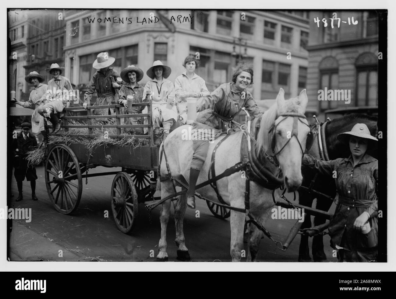 Women's Land Army Stock Photo - Alamy