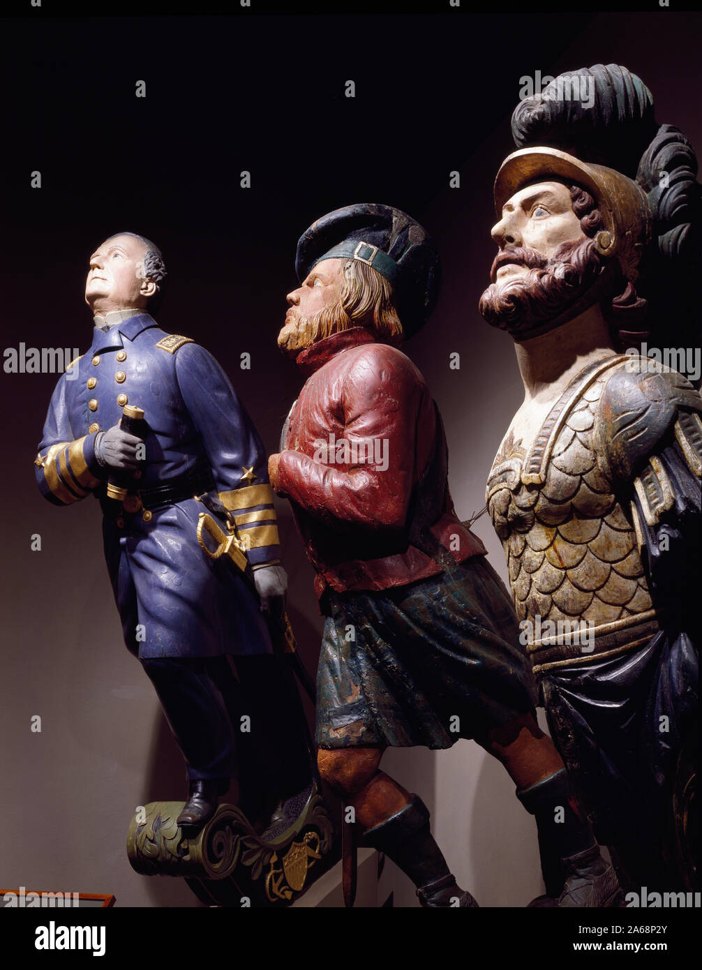 Collection of sailing ship figureheads hi-res stock photography and ...