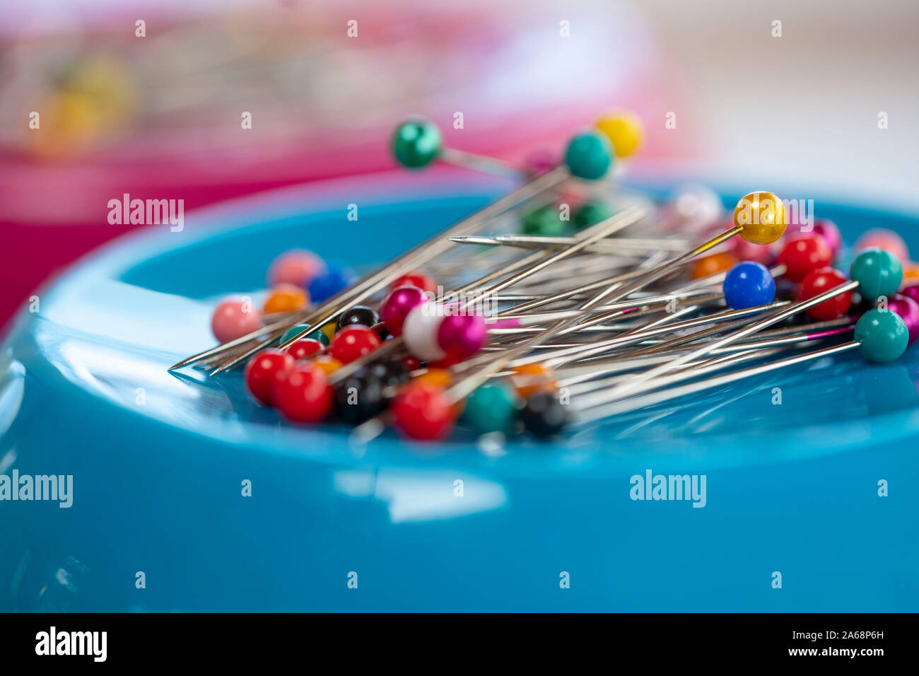 Ball top pins hi-res stock photography and images - Alamy