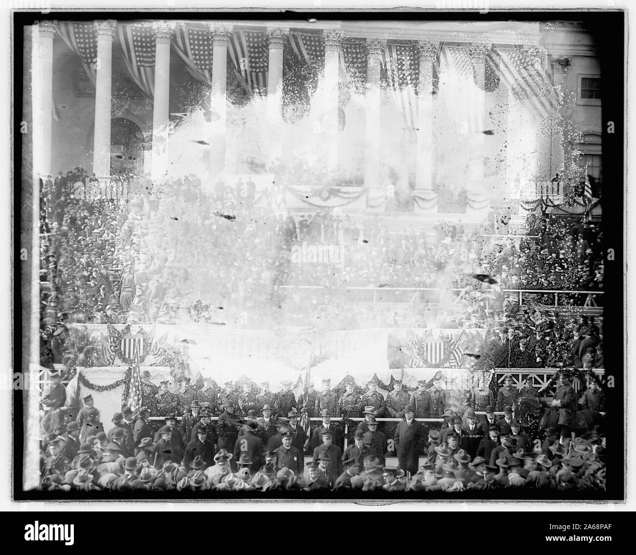 Woodrow Wilson Inaugural, [Washington, D.C.], Mch. 4 [i.e., March 5], 1917 Stock Photo - Alamy