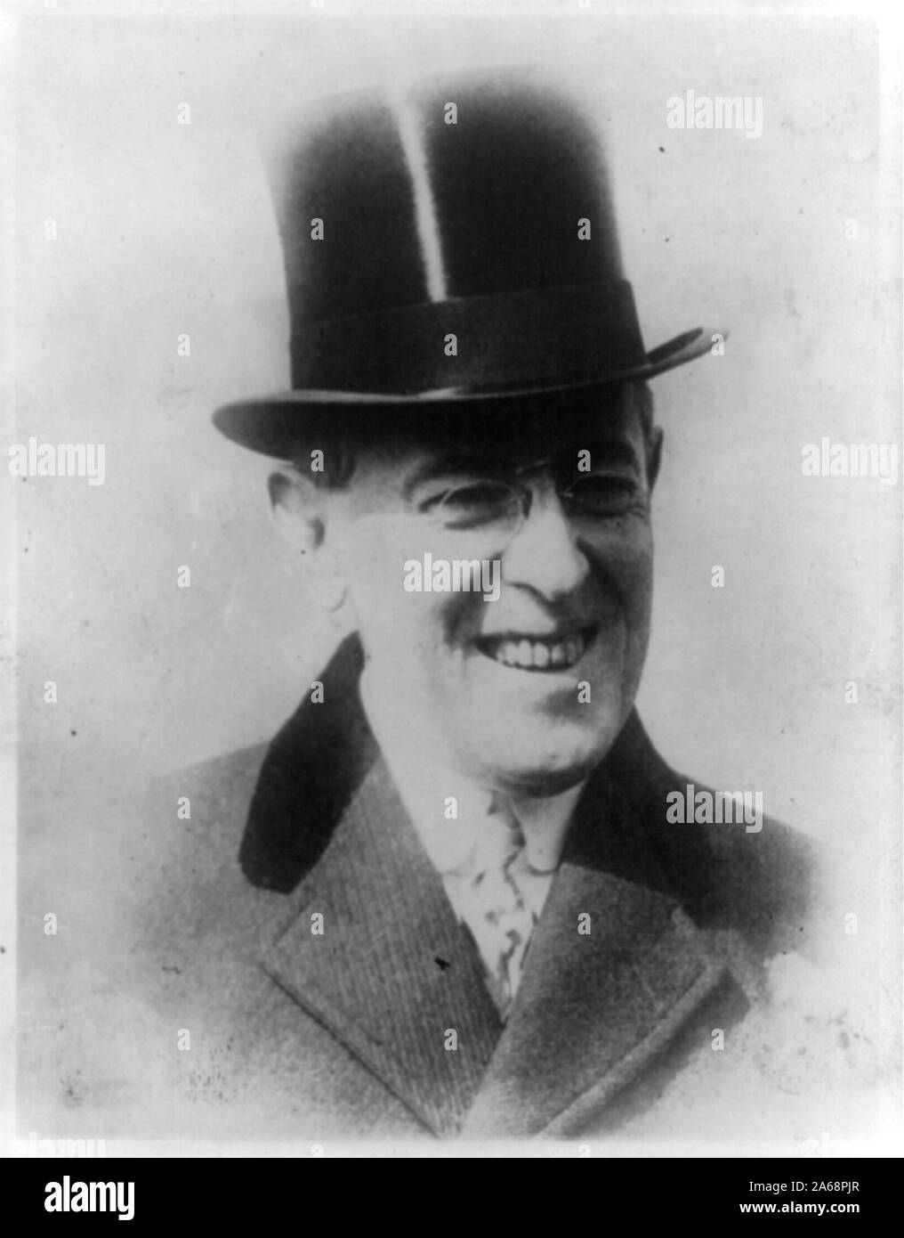 Woodrow Wilson, Pres. U.S., 1856-1924 Stock Photo - Alamy