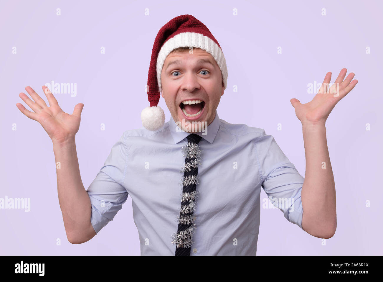 Male christmas party hi-res stock photography and images - Alamy