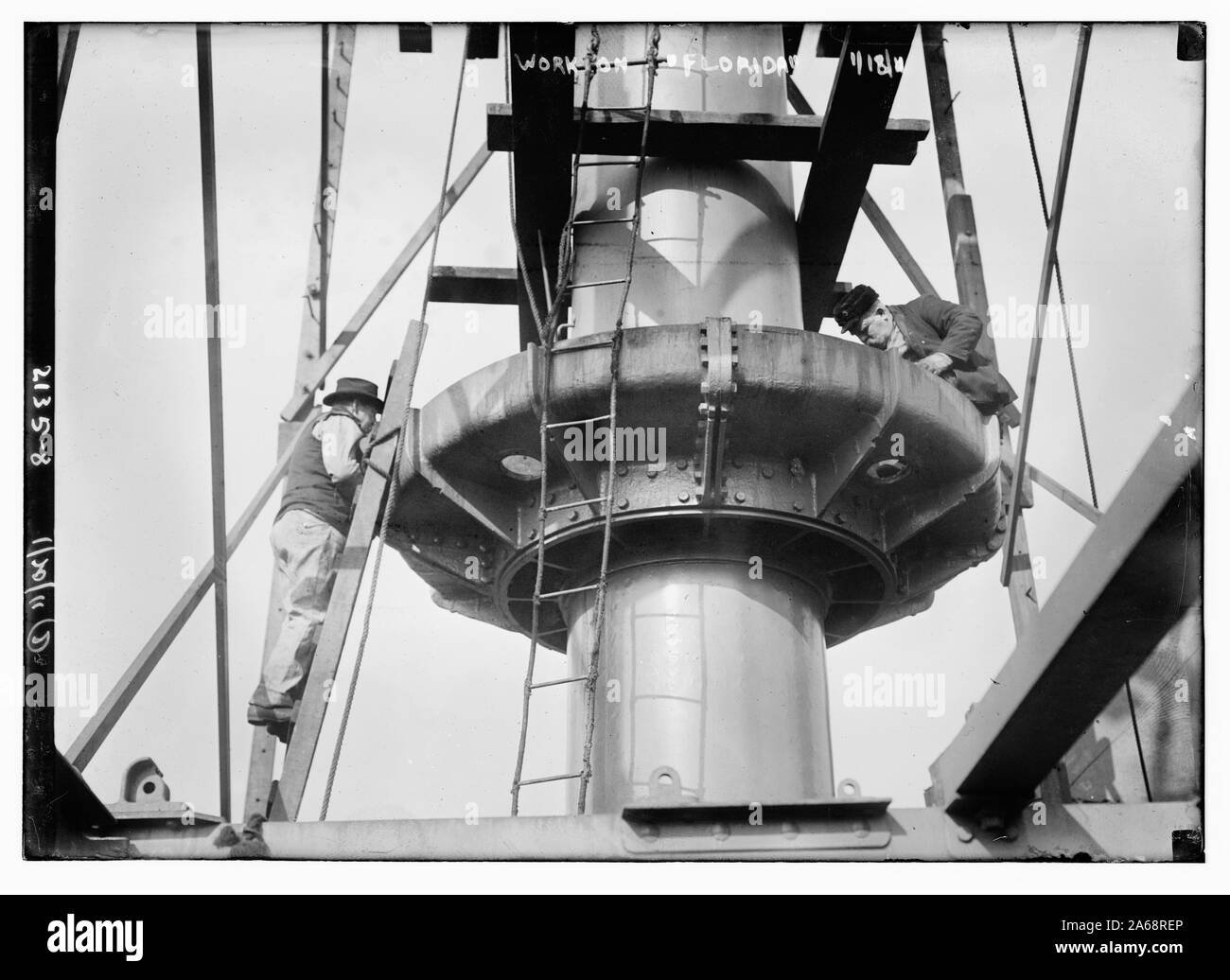 Work on boat Cut Out Stock Images & Pictures - Alamy